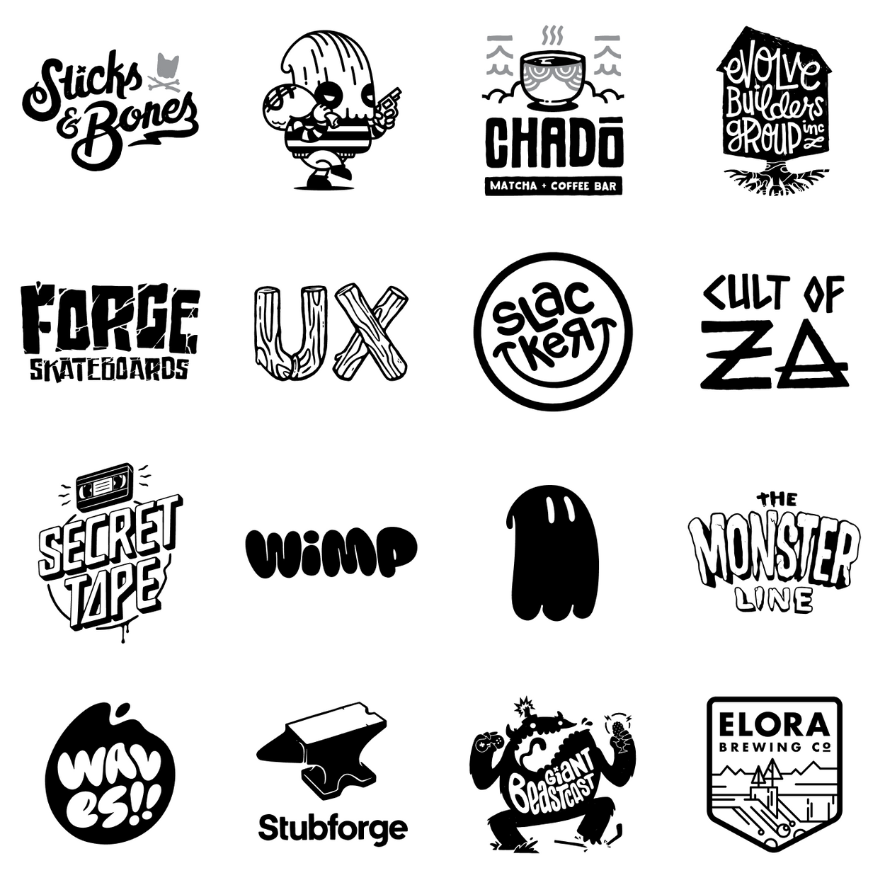 Miscellaneous Logos – Jetpacks and Rollerskates